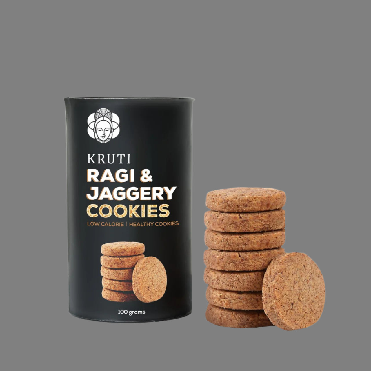 Low Calorie Handmade Ragi & Jaggery Cookies Tasty & Healthy | Kruti Coffee